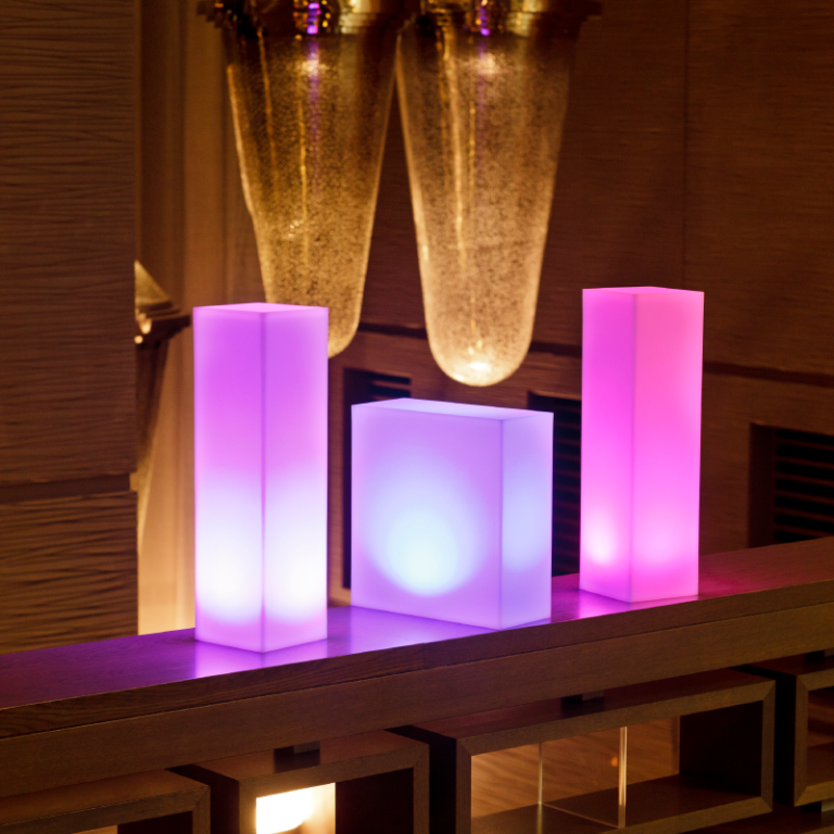 COLONNE LUMINEUSE SLIM BLOCK - Smart and Green